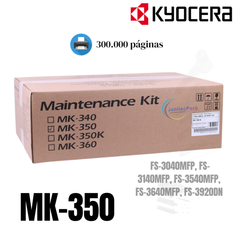 KIT DE MANTENIMIENTO KYOCERA MK-350 OEM 1702LX7US0 ORIGINAL