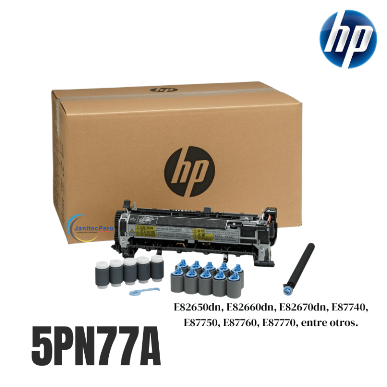 KIT DE MANTENIMIENTO HP 5PN77A (220V) PARA E82650DN, E82660DN, E82670DN ...